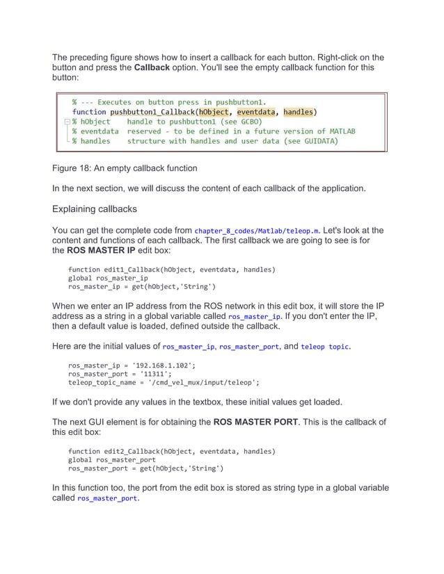 Communication Between Matlab Ros Toolbox And Ros Network Pdf