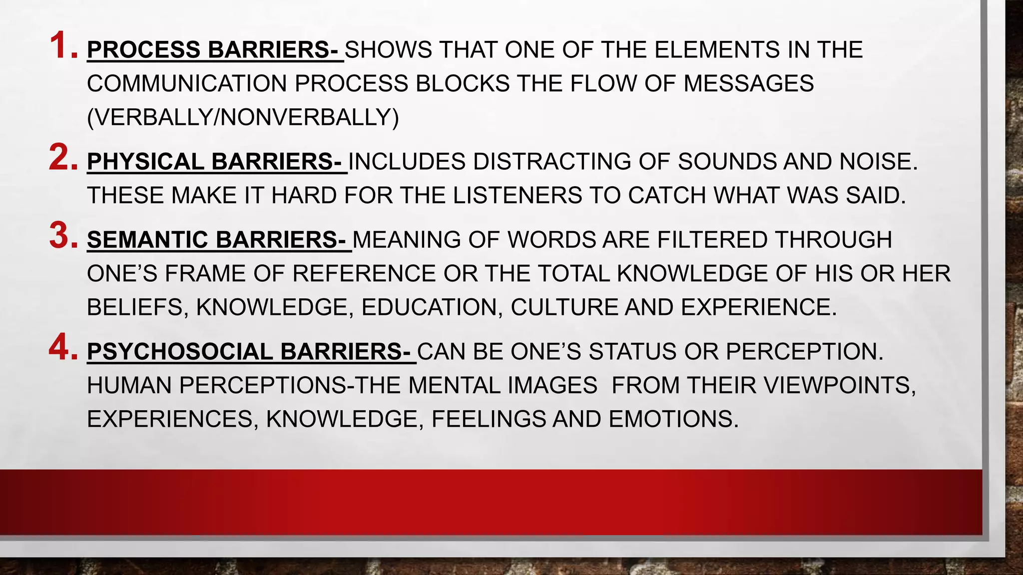 Communication breakdown | PPTX