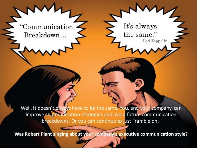 Communication Breakdown