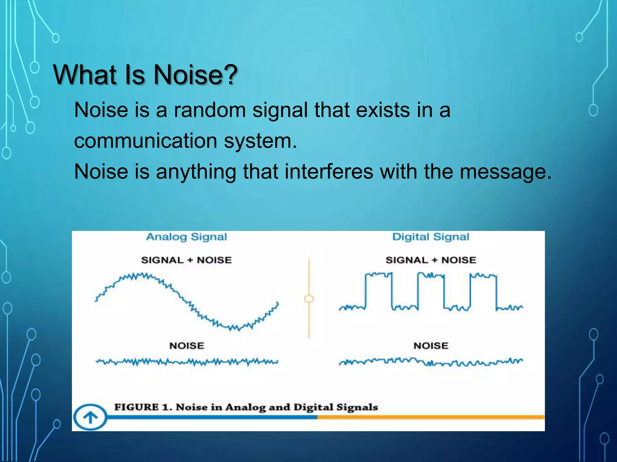 Noise in Communication. | PPTX