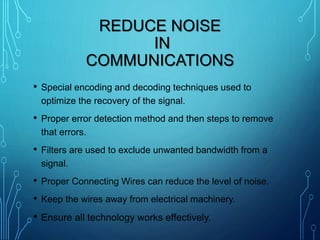 Noise in Communication. | PPT