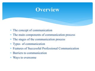 Communication | PPT