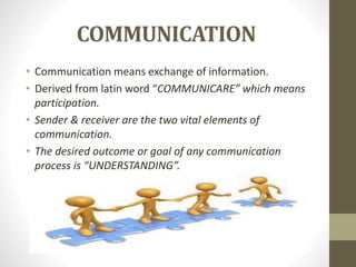 Communication challenges in an organisation | PPTX