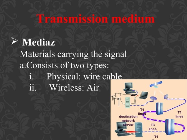 Communication channels.ppt | Computer Networking | Computing