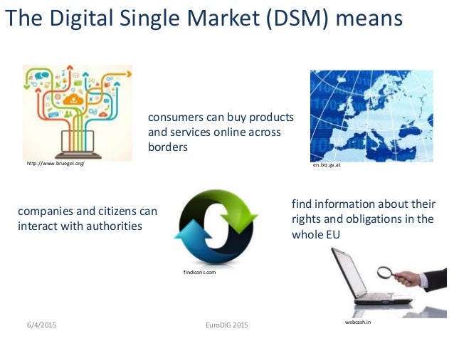 Communication channels for the european single digital market