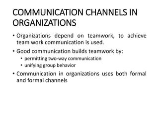 COMMUNICATION CHANNELS IN ORGANIZATIONS 2022.pptx
