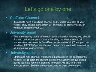 Communication channels | PPT