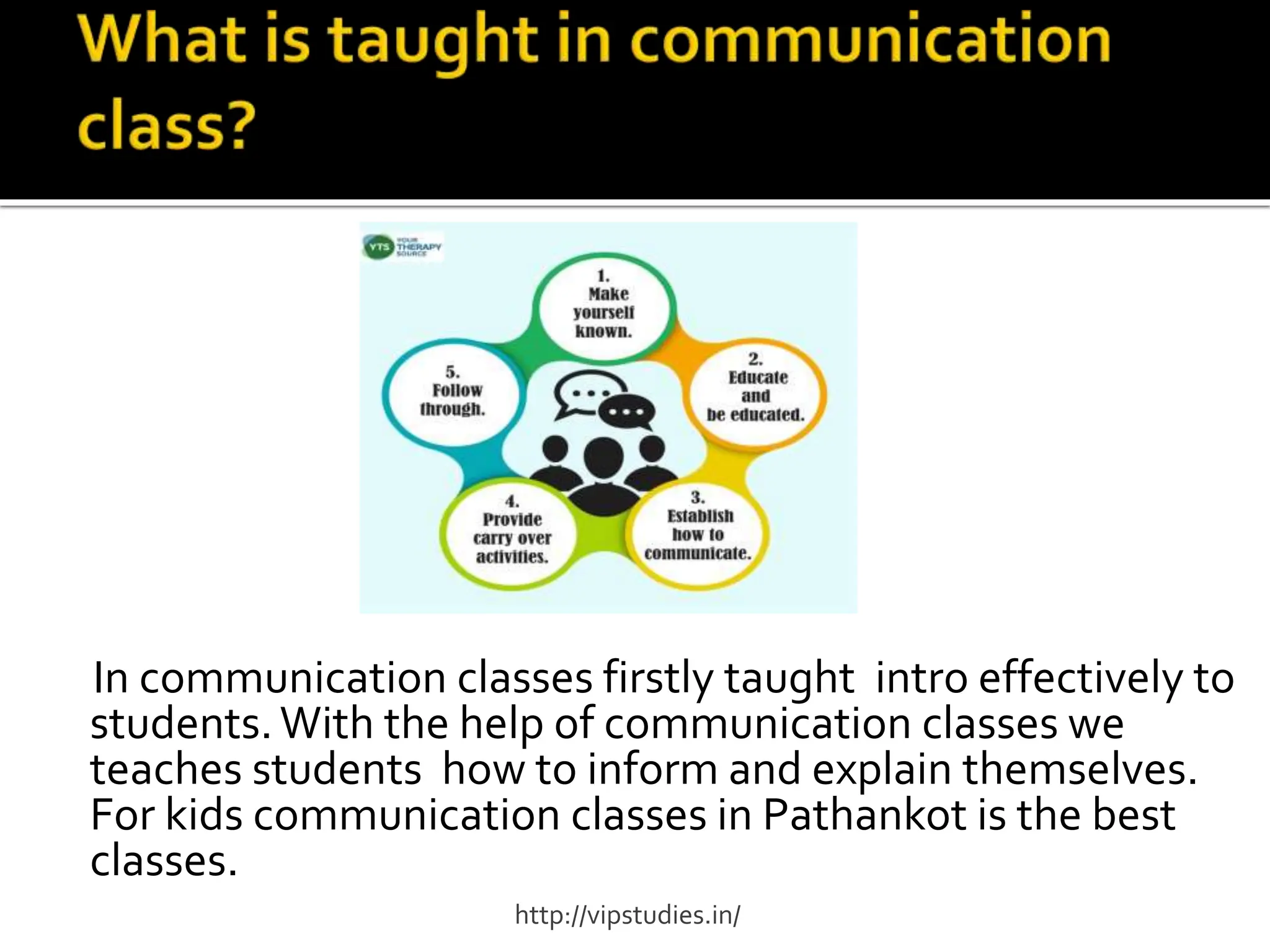 Communication classes for kids in Pathankot.pptx