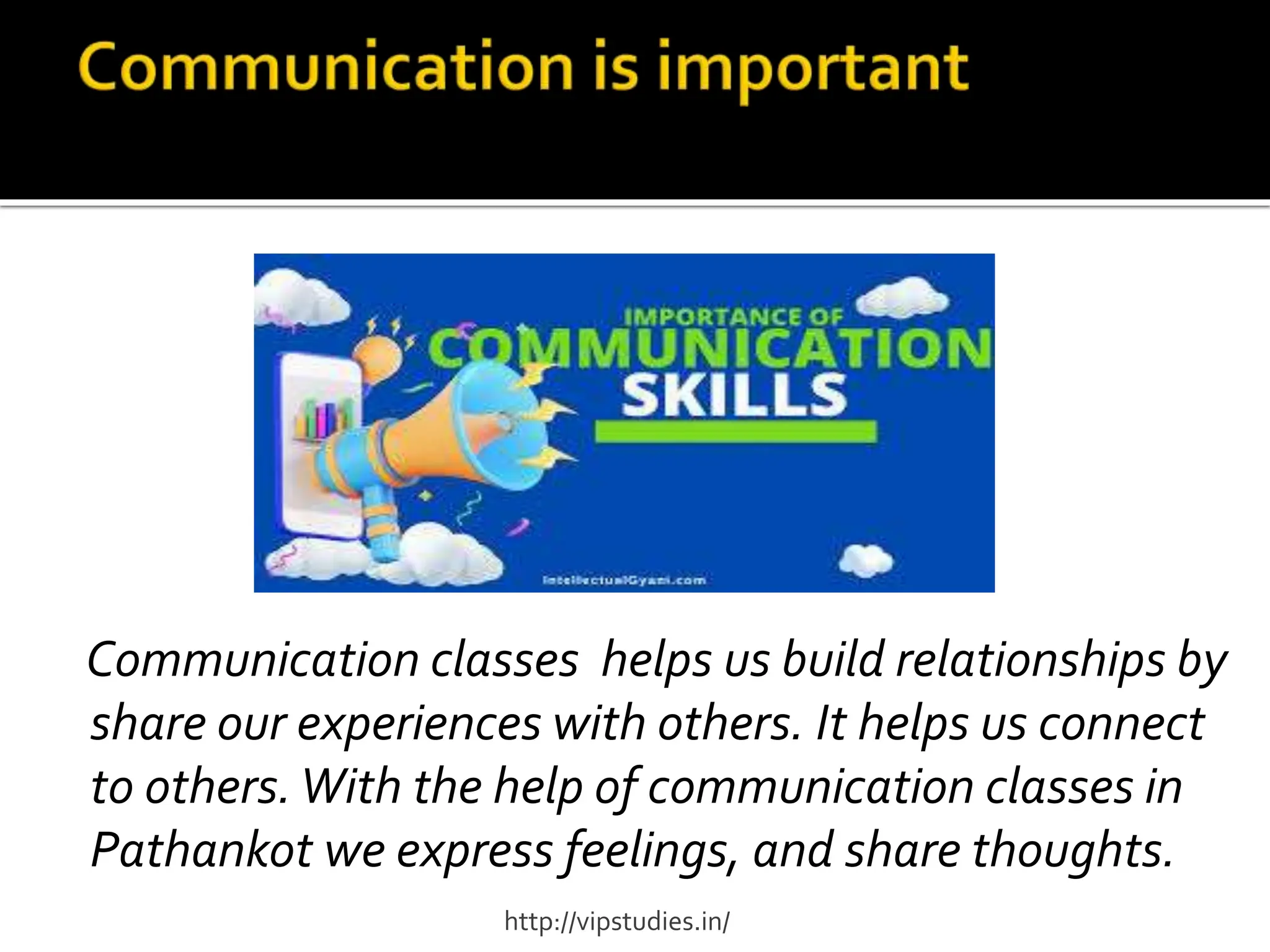 Communication classes for kids in Pathankot.pptx