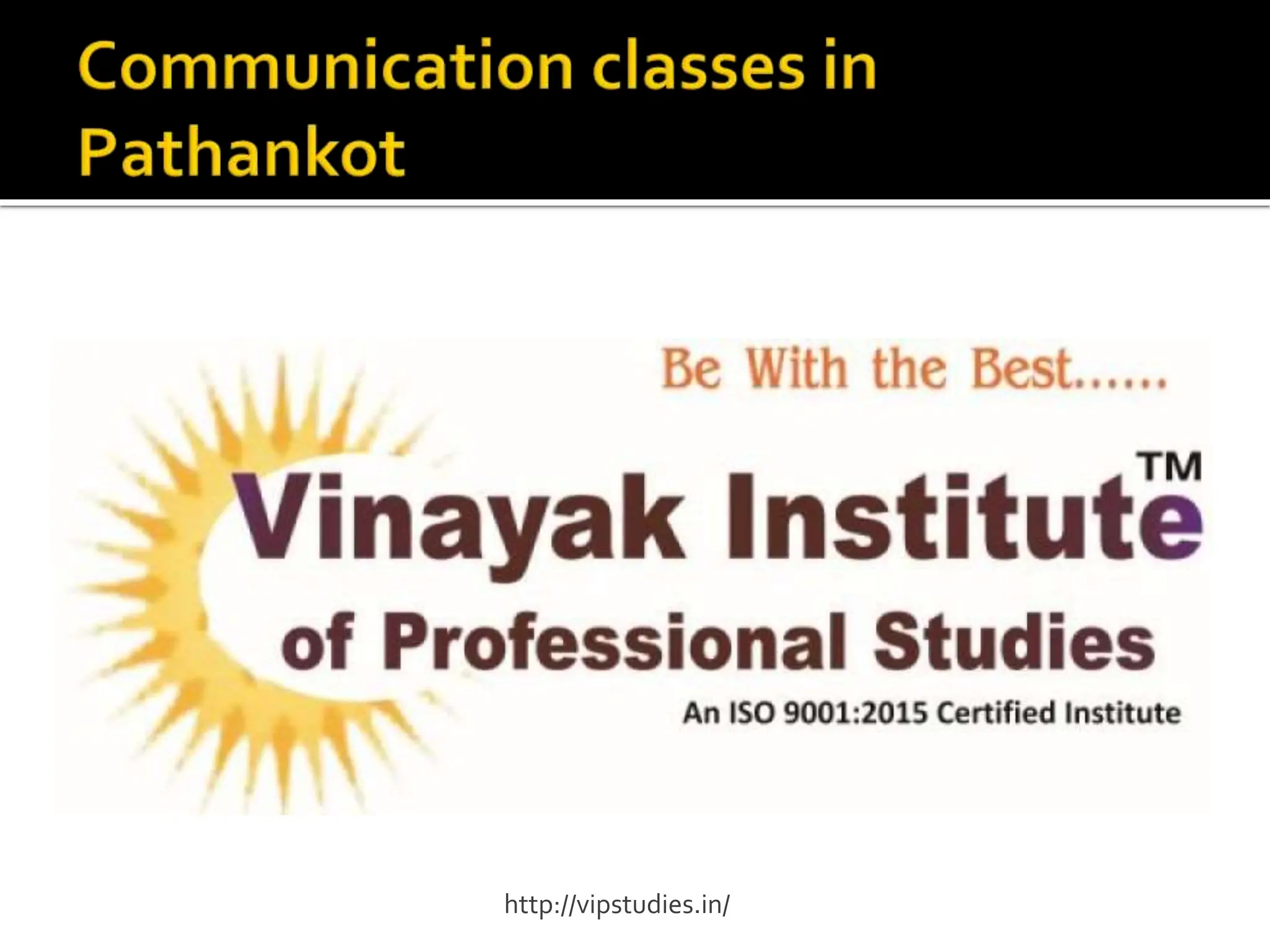 Communication classes for kids in Pathankot.pptx