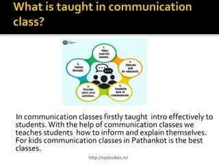Communication classes for kids in Pathankot.pptx