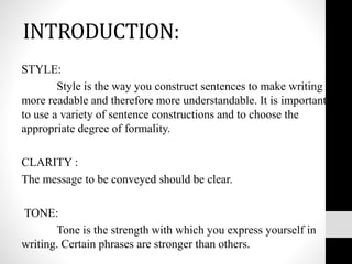 5W's and 1H of report writing | PPTX