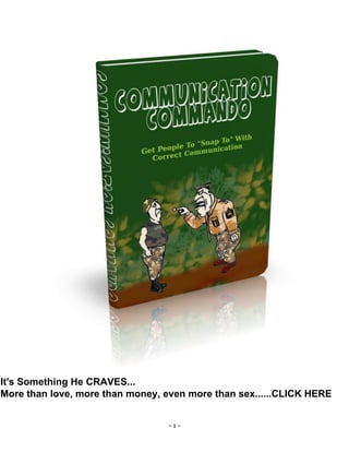 Communication commando | PDF