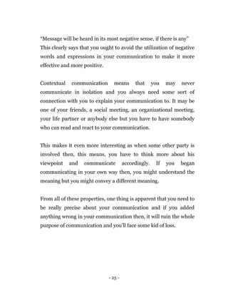 Communication commando | PDF