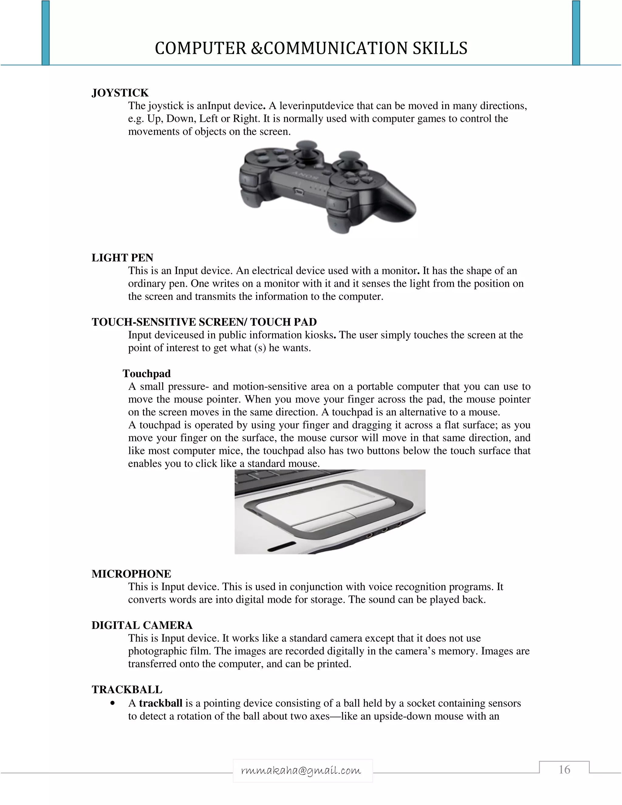 COMMUNICATION & COMPUTER SKILLS | PDF
