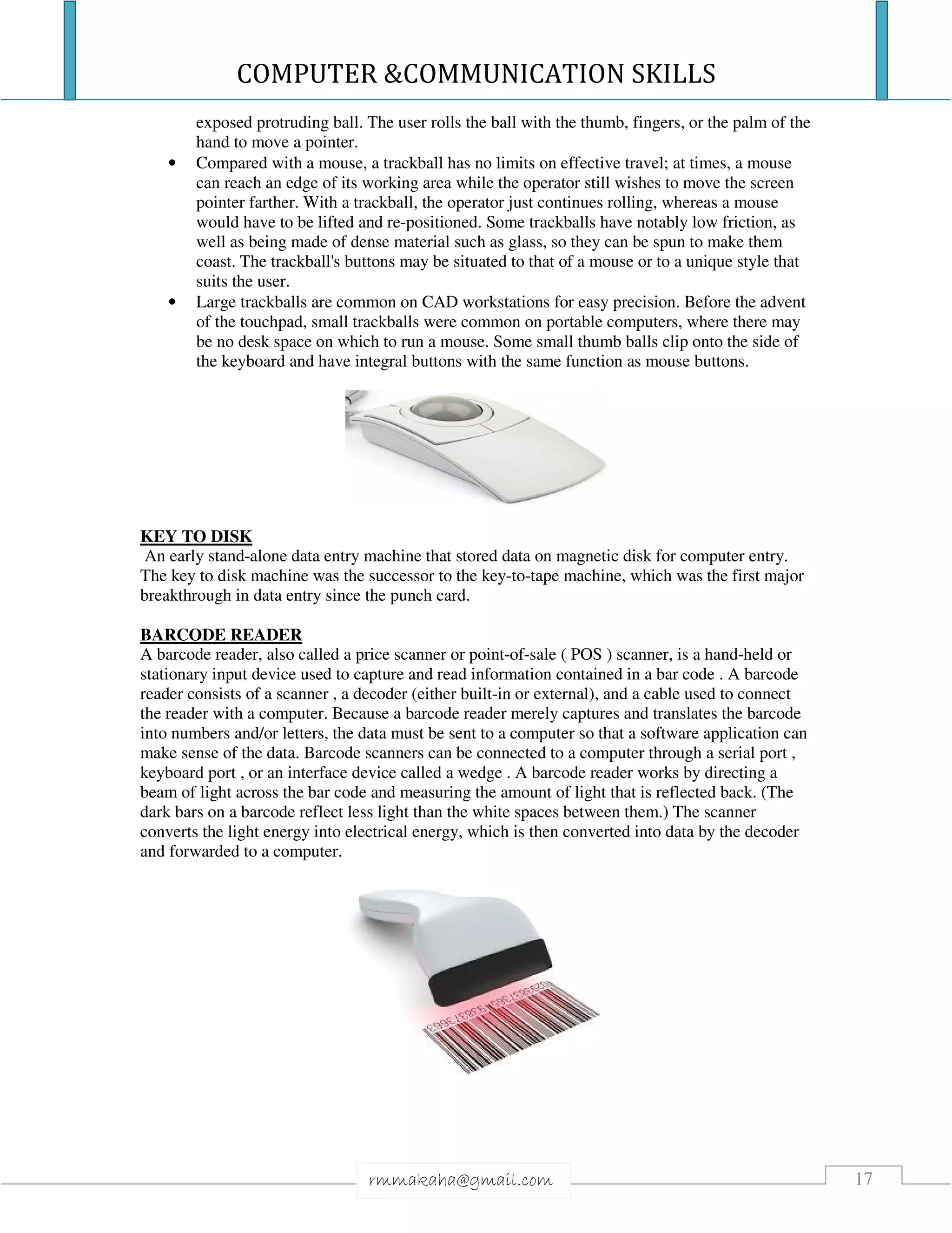 COMMUNICATION & COMPUTER SKILLS | PDF