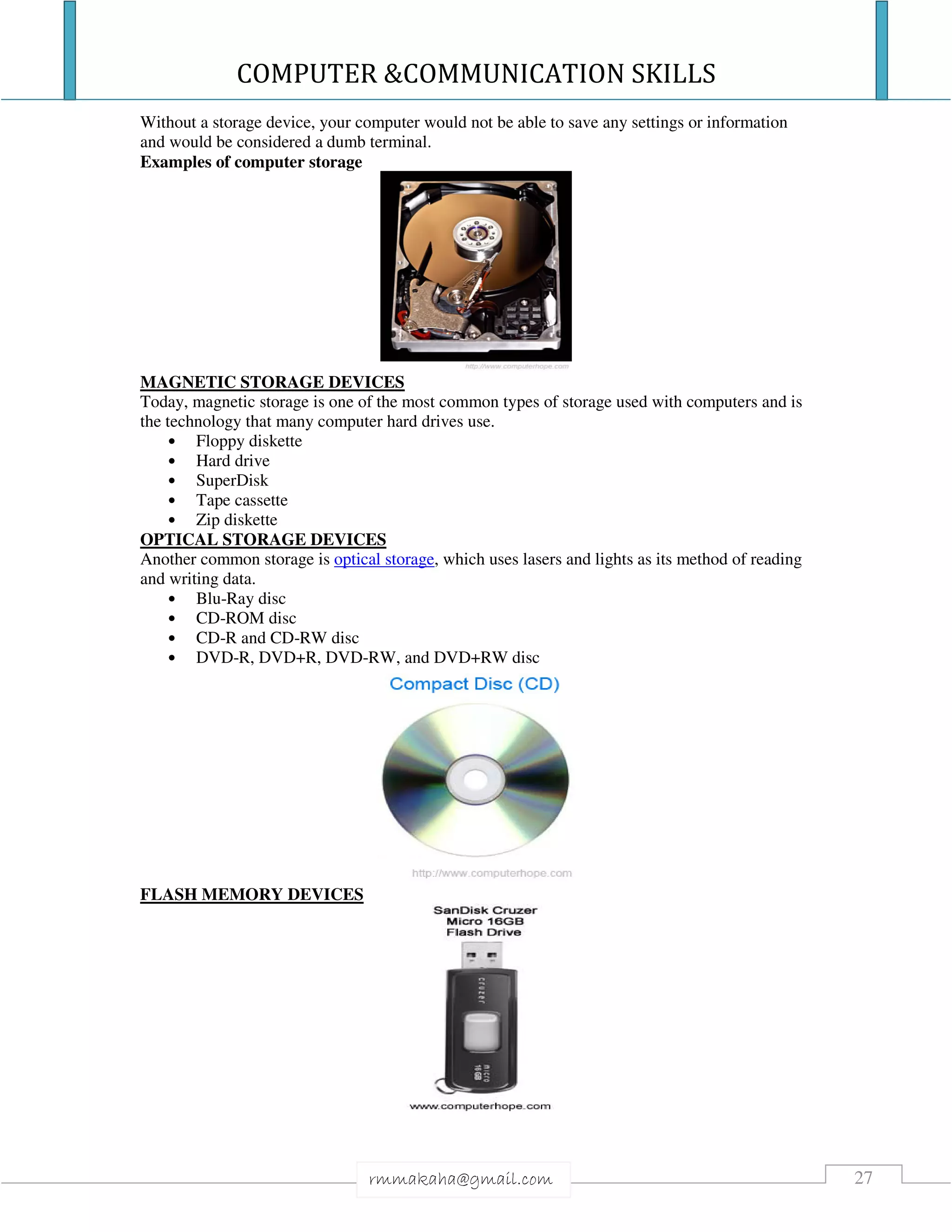 COMMUNICATION & COMPUTER SKILLS | PDF