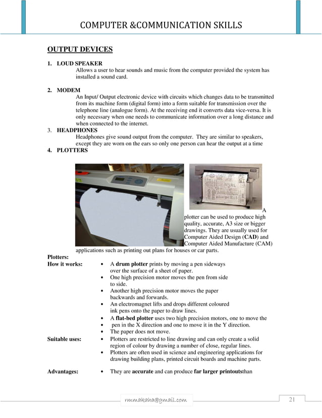 COMMUNICATION & COMPUTER SKILLS | PDF
