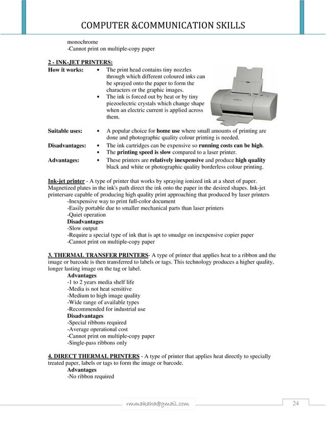COMMUNICATION & COMPUTER SKILLS | PDF