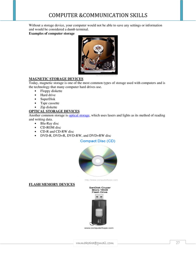 COMMUNICATION & COMPUTER SKILLS | PDF