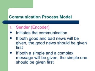 Simple Communication Process