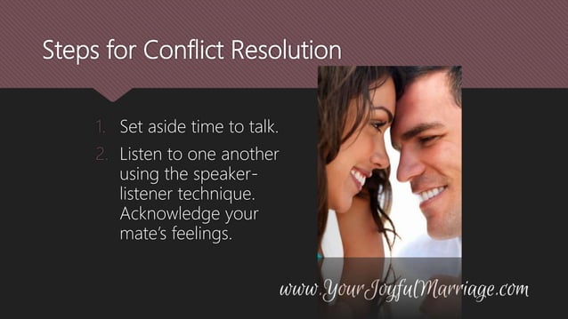 Communication & Conflict Resolution | PPT