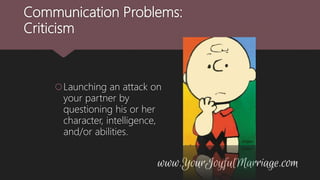 Communication & Conflict Resolution | PPTX