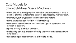 Communication costs in parallel machines | PPTX