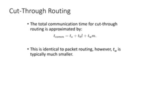 Communication costs in parallel machines | PPTX