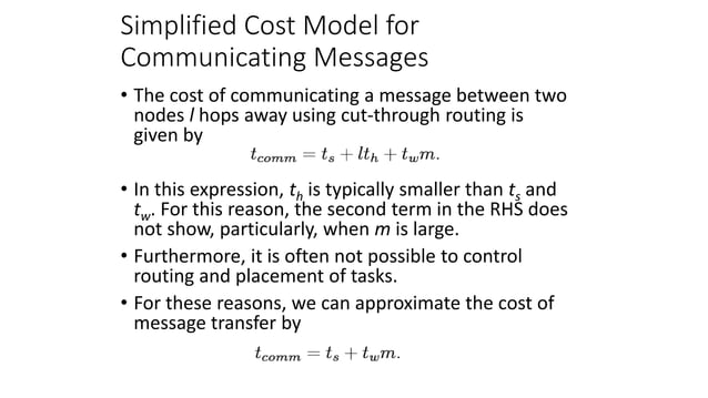 Communication Costs In Parallel Machines Pptx Computer Networking Computing