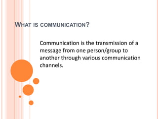 Communication culture and context | PPTX