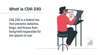 Section 230 of the Communications Decency Act of 1996 | PPT