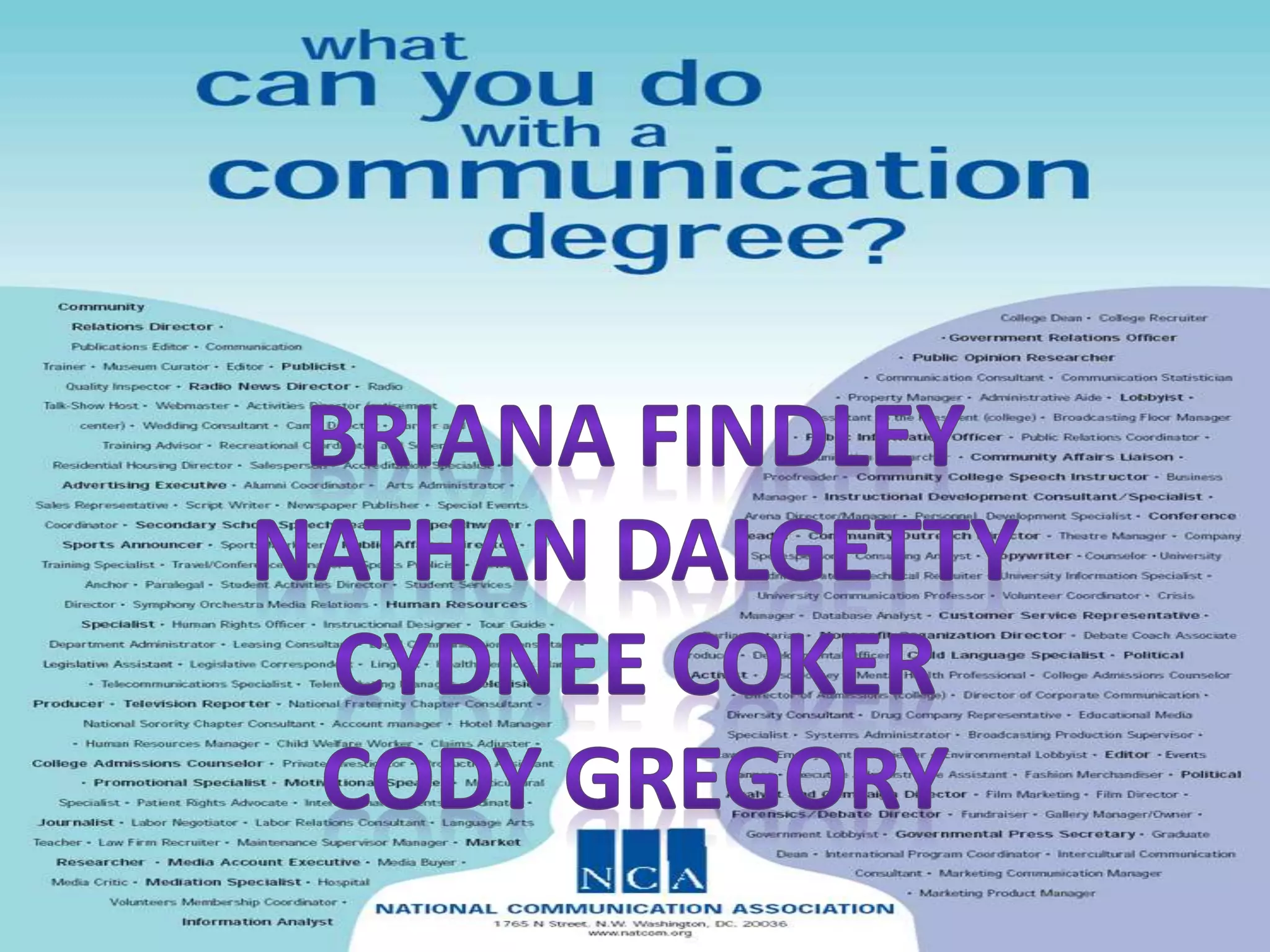 Communication degree | PPTX | Undergraduate Education | College Education