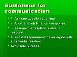 Communication & dementia (1) | PPT