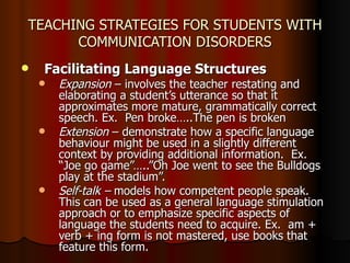 Communication disorder | PPT