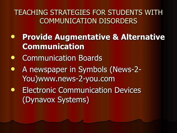 Recognizing And Changing Nonverbal Communication Disorders