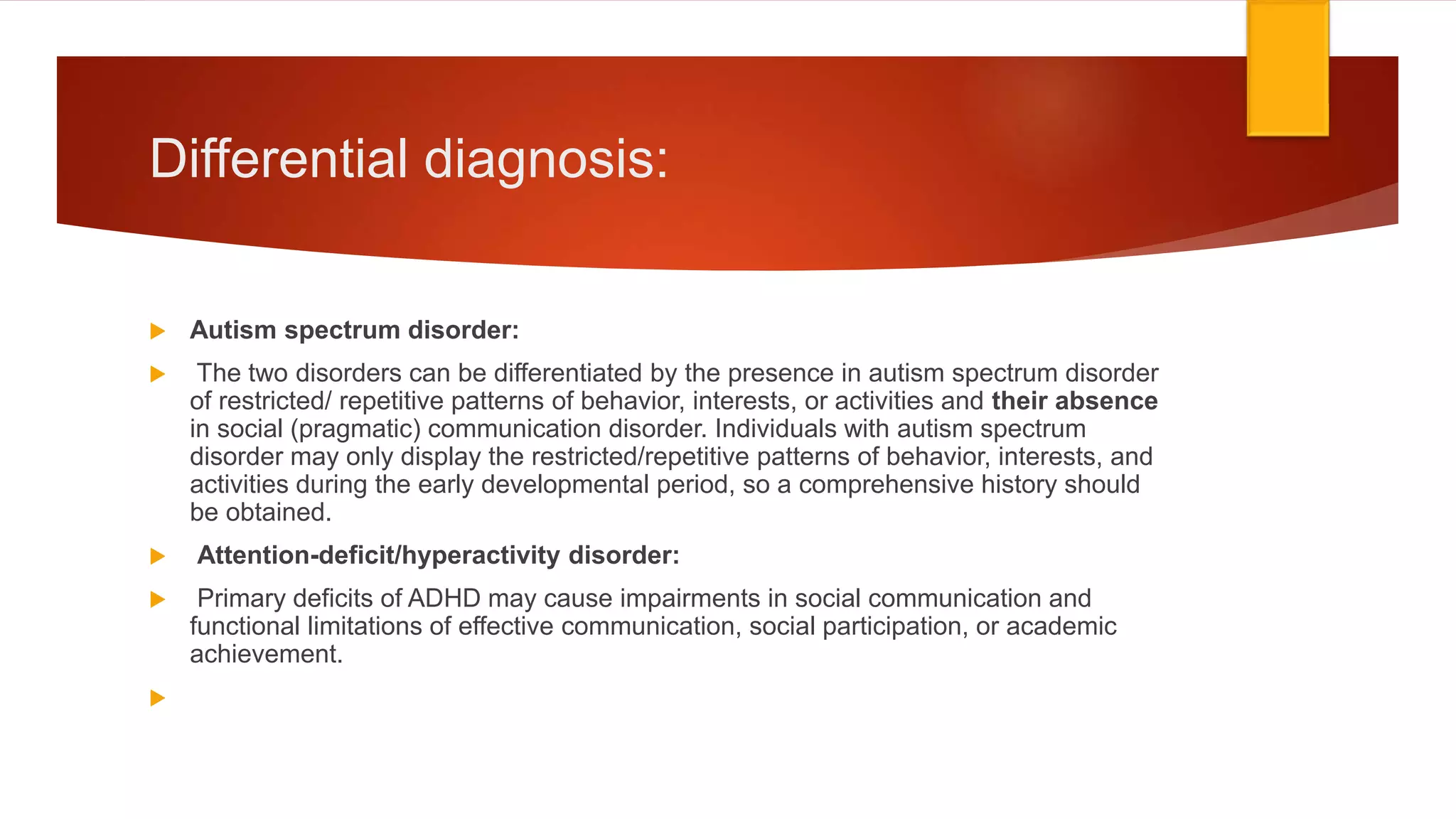 Communication disorders (1) | PPTX