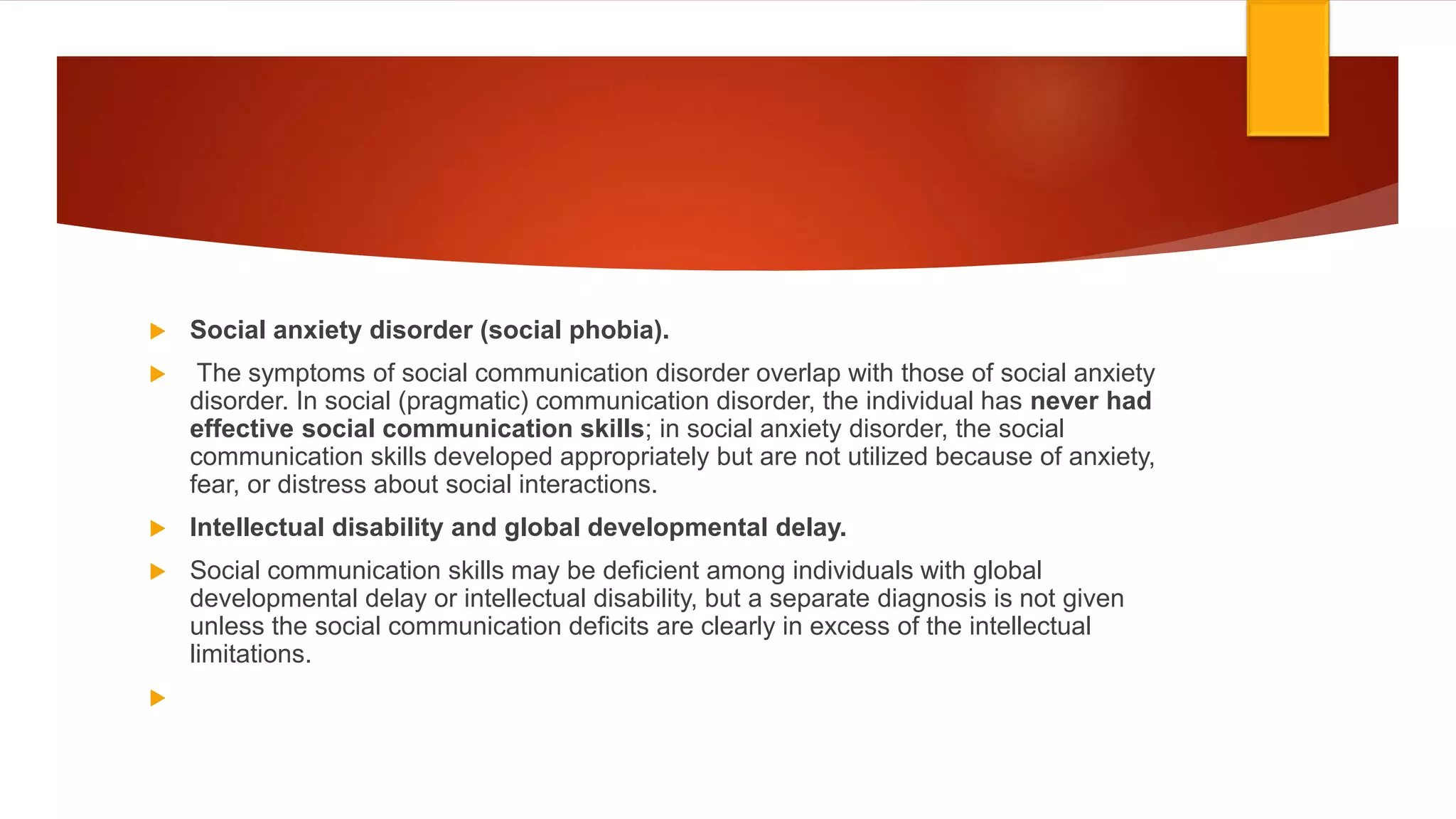 Communication disorders (1) | PPTX