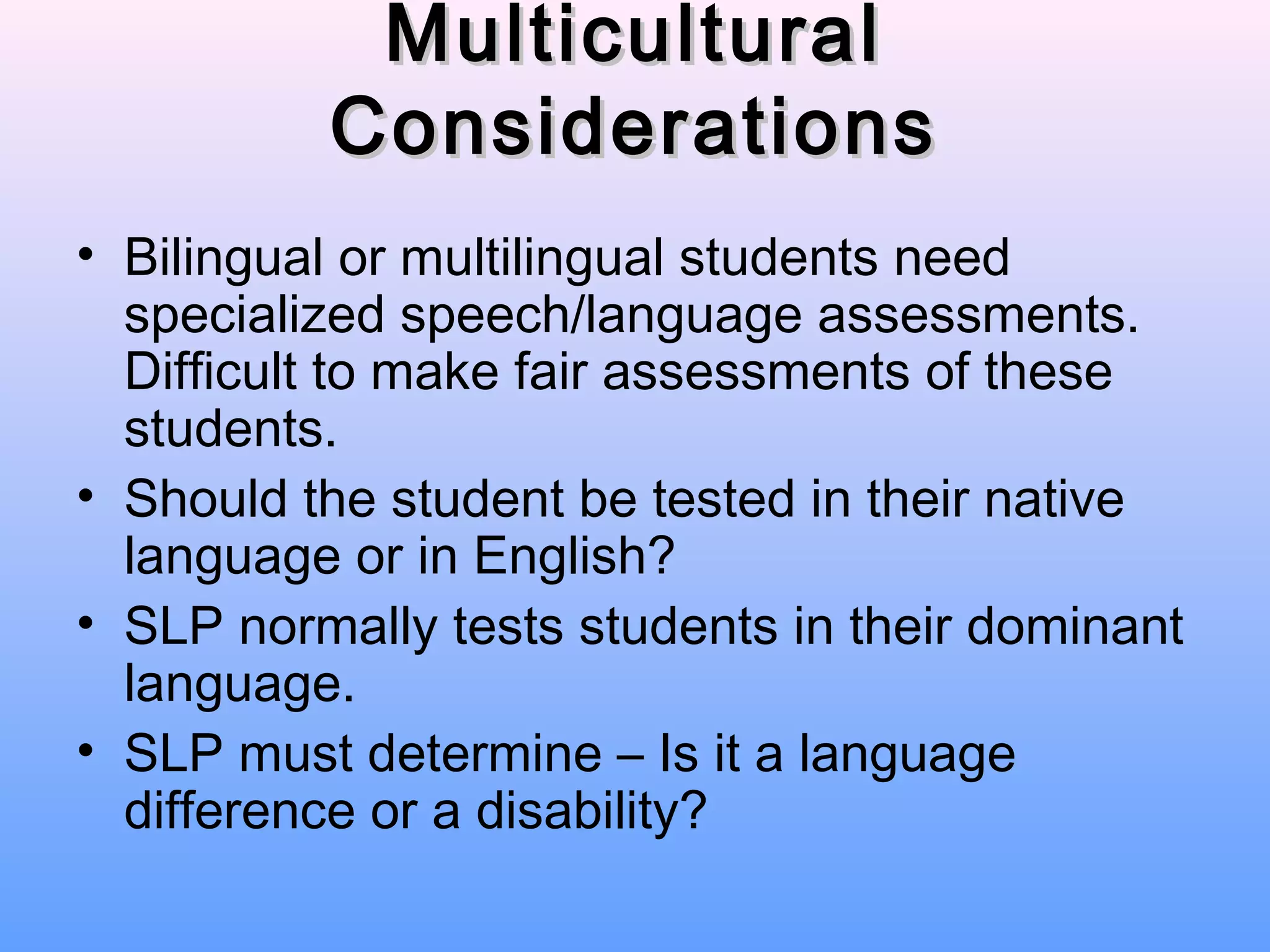Communication Disorders | PPT