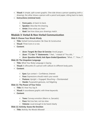 presentation of effective communication in the contest of business life ...