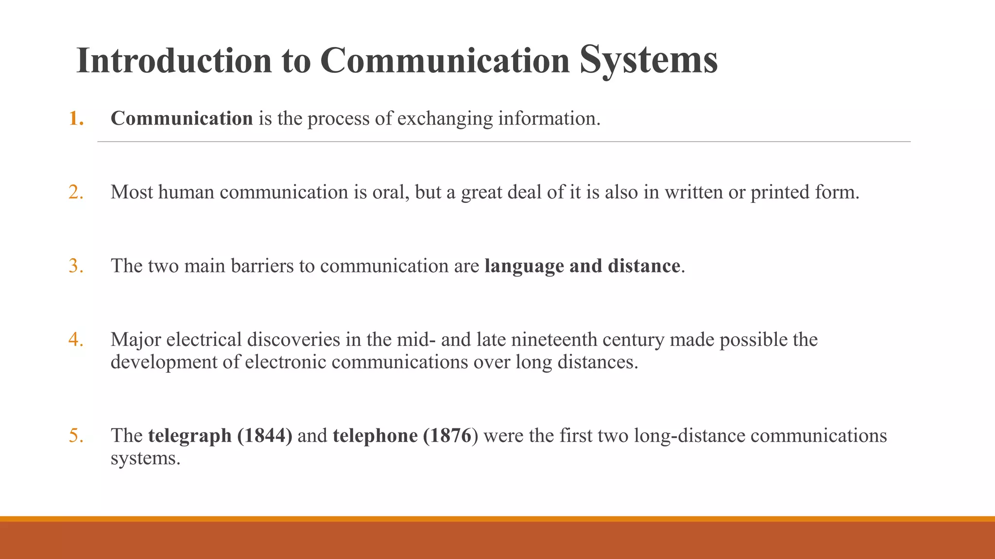 Communication electronics ppt | PPTX
