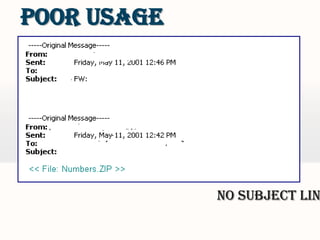 Communication, email etiquettes, office ethics & time management | PPSX