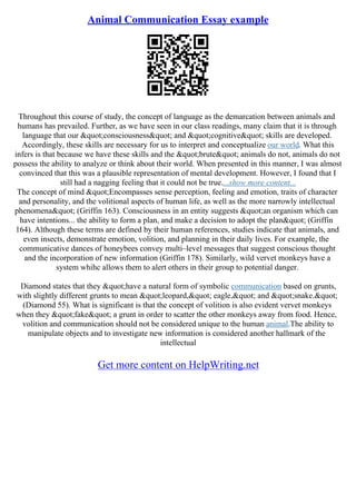 Communication Essay Sample | PDF | Dating | Family and Relationships