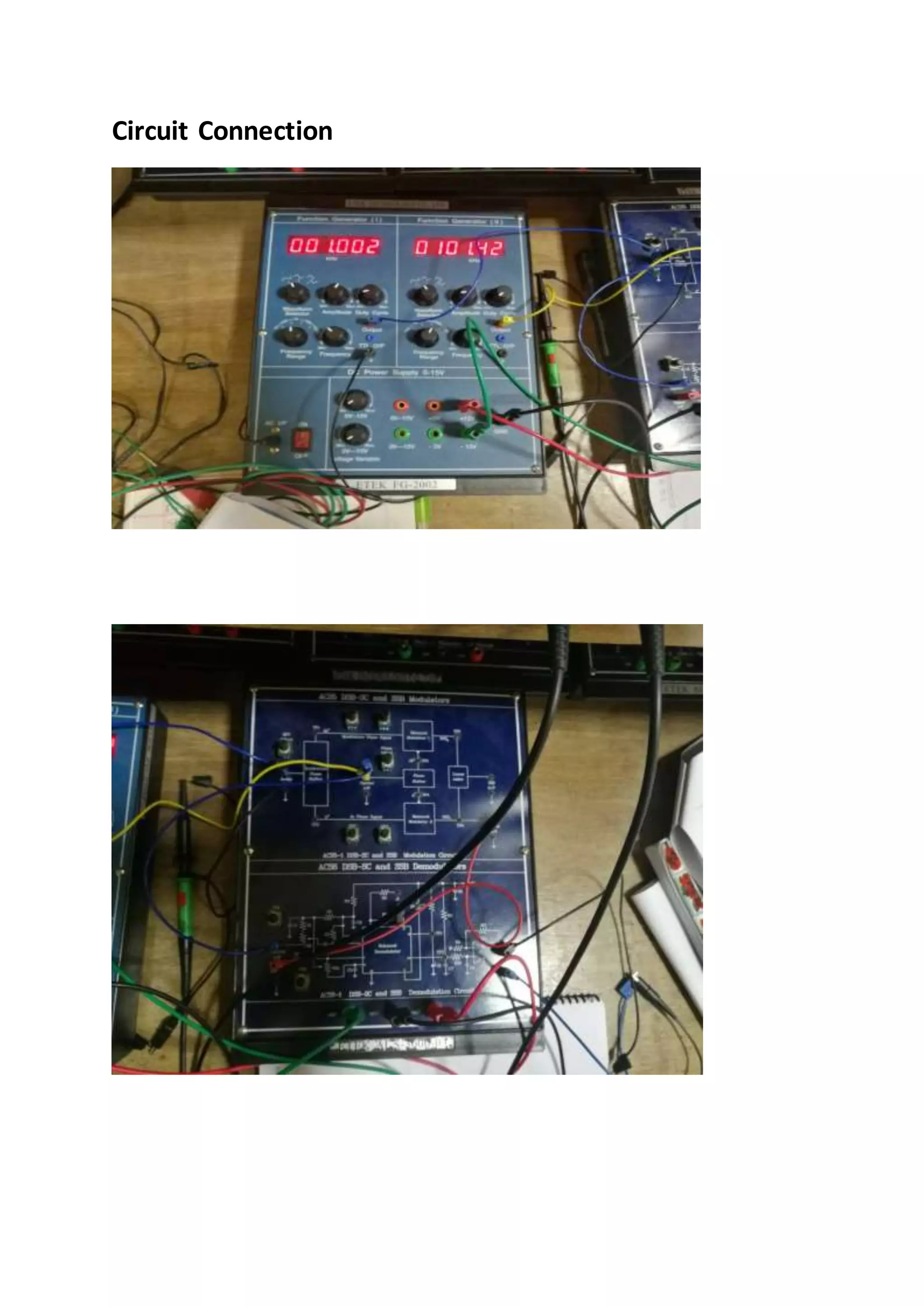Double Side Band Suppressed Carrier Dsb Sc Modulation And Demodulation Docx
