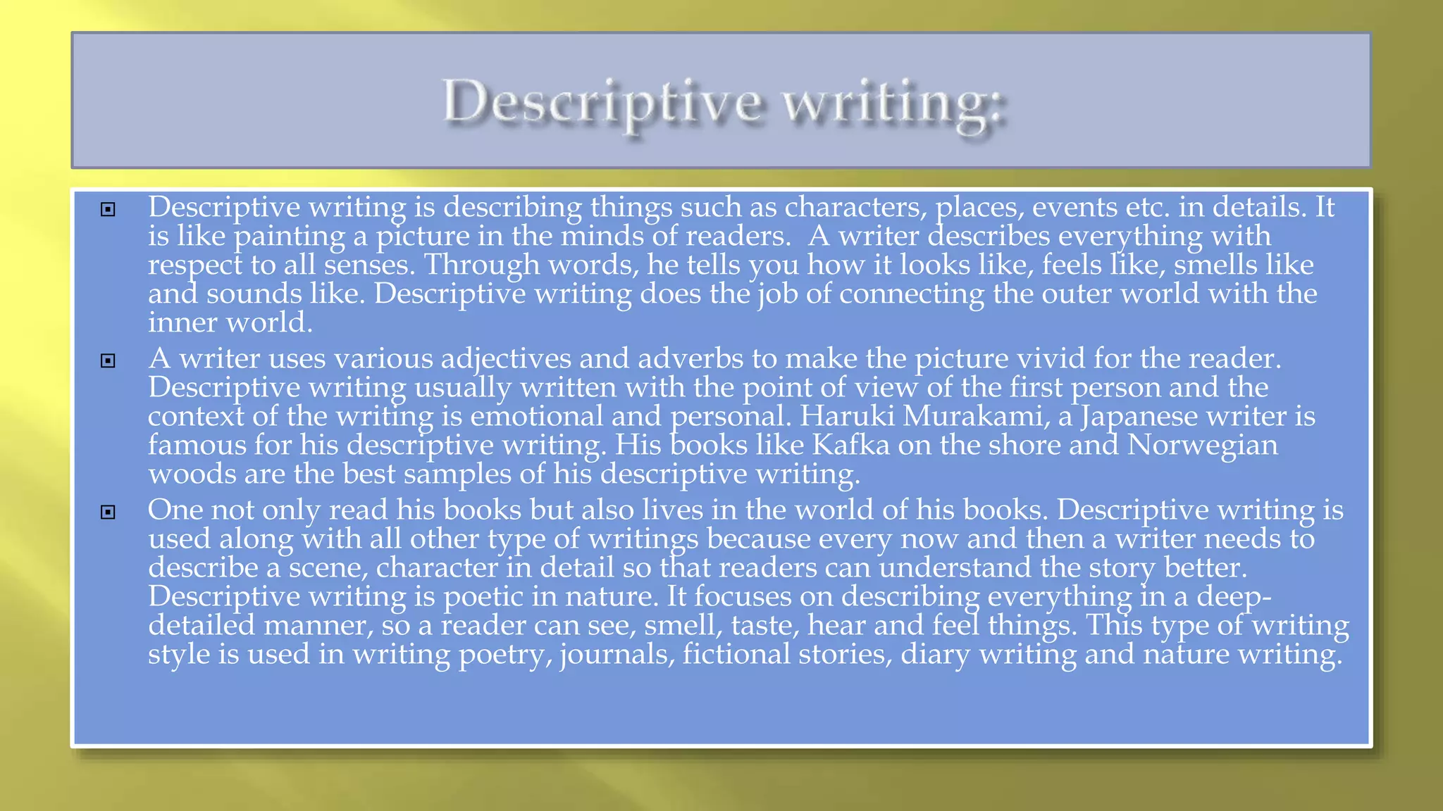 Communication &expository writing | PPTX