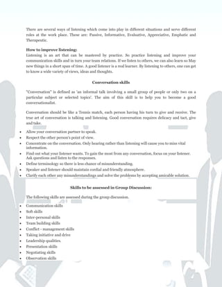 Business Communication (skills, importance & role) | PDF