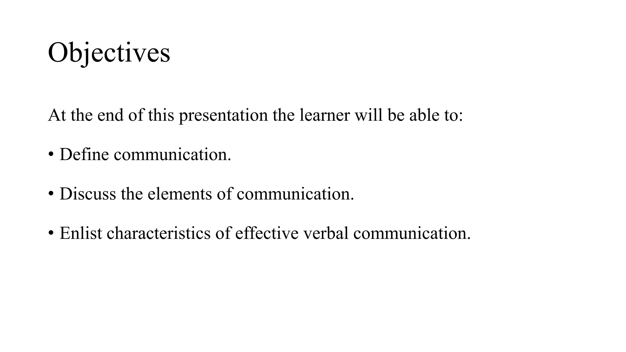Communication for healthcare professionals | PPTX