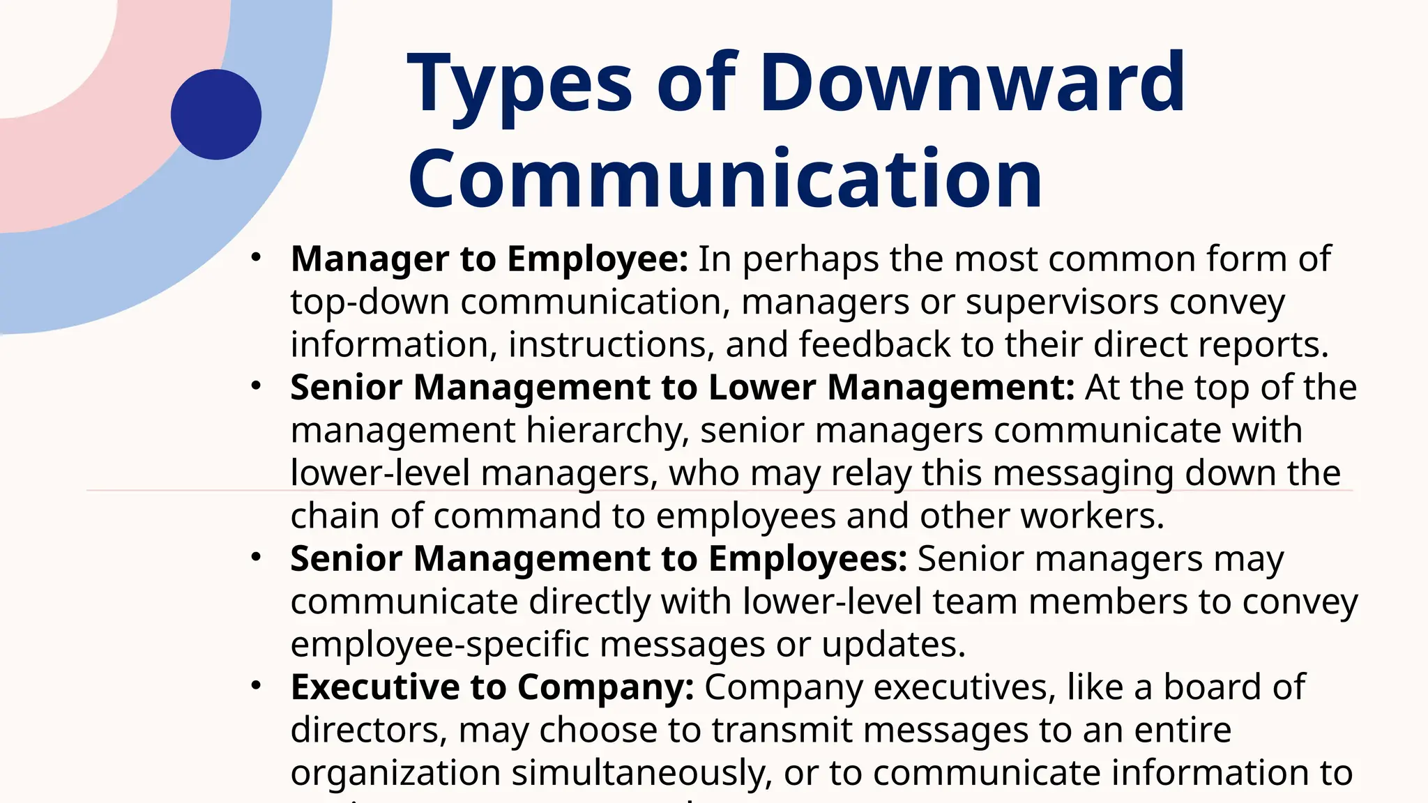 Communication Flow For Business Communication Ppt