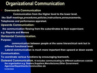 Communication For Presentation | PPT | Email | Internet