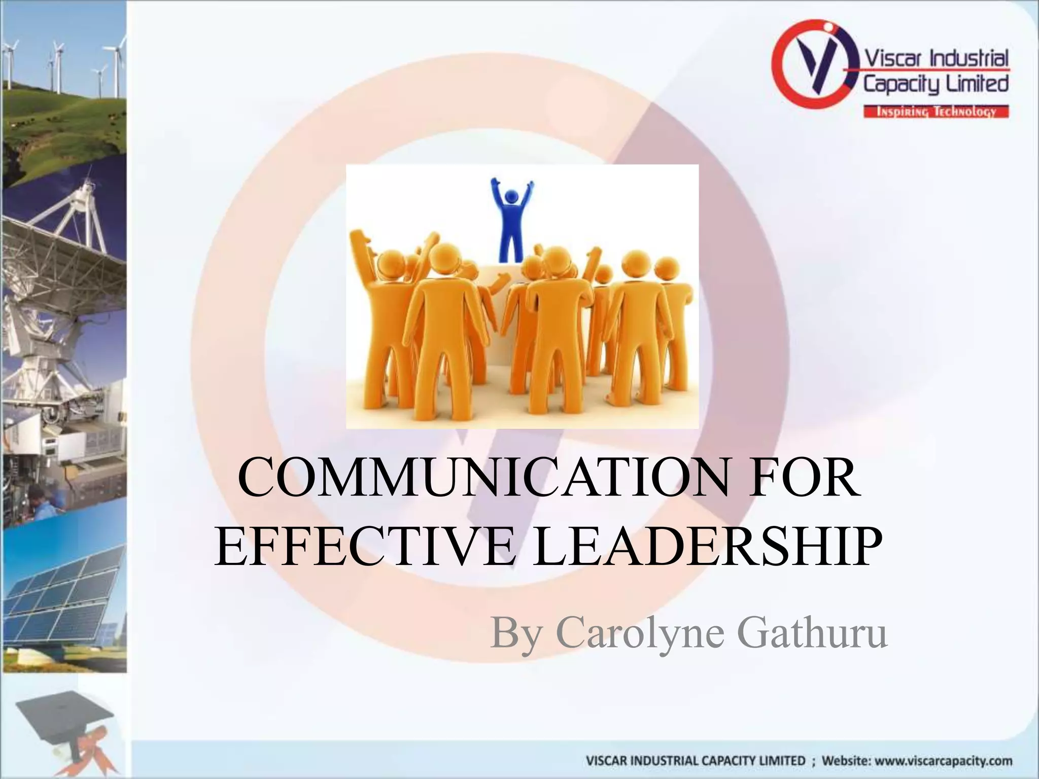 Communication for Effective Leadership | PPTX